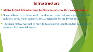 Indian economy on the eve of independencepptx | PPT