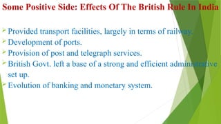 Indian economy on the eve of independencepptx | PPT