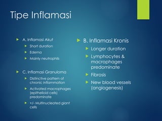 Patofisiologi Inflamasi_Inflamasi dan Penyembuhan Luka (Wound Healing ...
