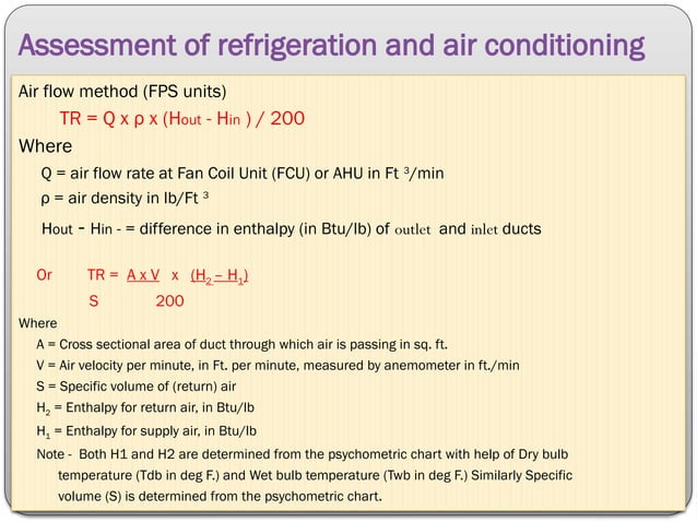Air Conditioning Systems & Tonnage Calculation Overview | PPTX