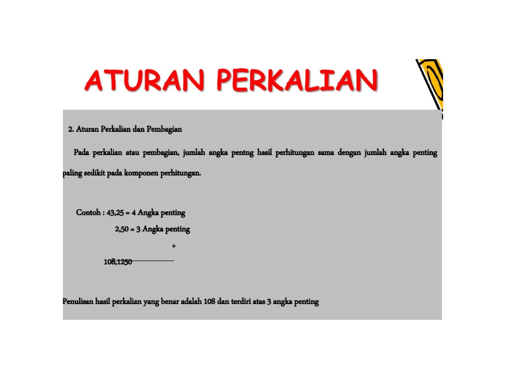 1. Besaran dan angka penting bab awal matematika dasar | PPTX