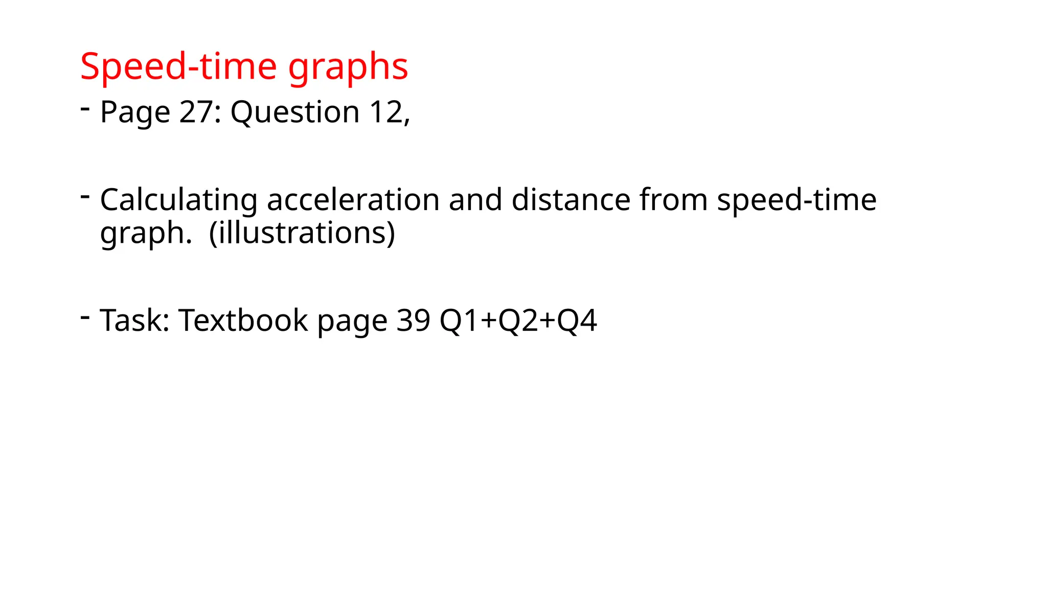 1.2 Motion (b).pptx. IGCSE Physics introduction to graphs of motion ...