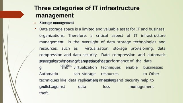 Information technology infrastructure lec 1 | PPT