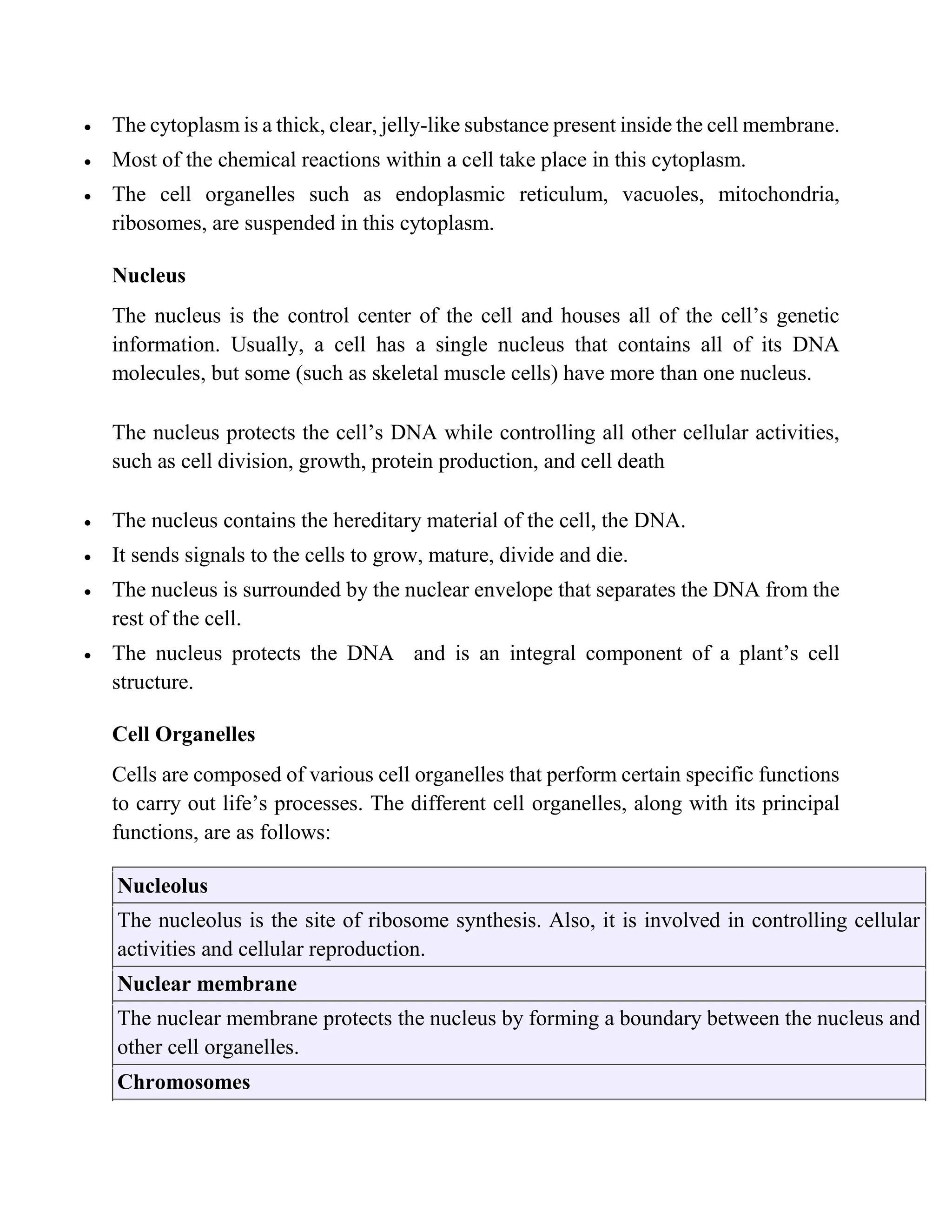 BASIC ELEMENTS OF HUMAN BODY 9 Cell – Cell Structure and organelles - Functions of each ...