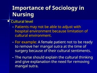 1.introductiontosociology unit 1 sociology subject bsc nursing | PPT
