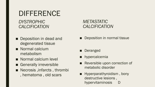 1.6. calcification-ppt. in cell injury. its a process of calcium builds ...