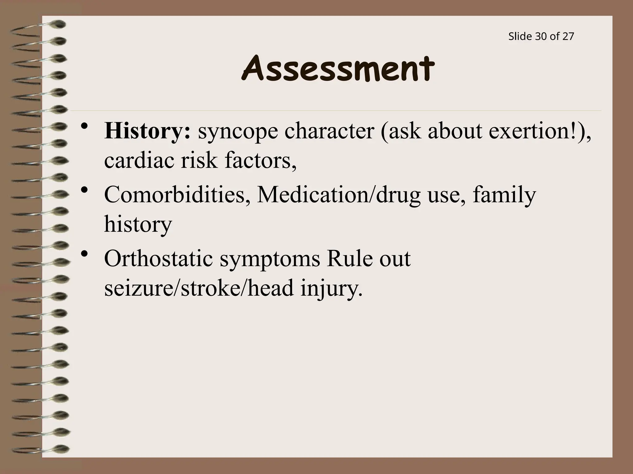 Syncope. Medical students Medical students | PPTX