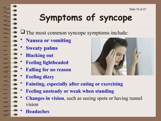 Syncope. Medical students Medical students | PPTX