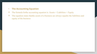 double entry book keeping method power point | PPT