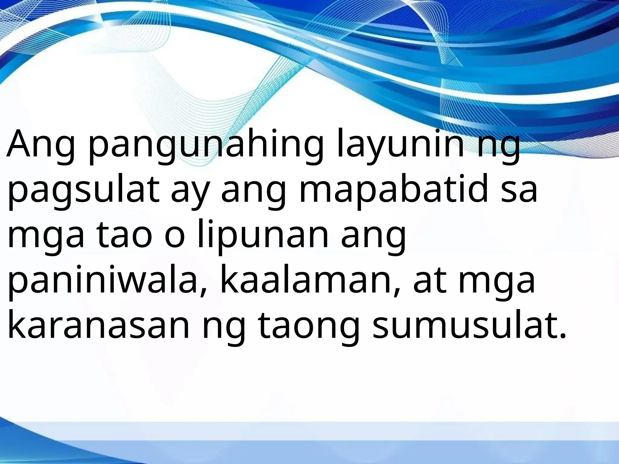 1.-FILIPINO SA PILING LARANGAN AKADEMIK (ANG PAGSULAT) | PPTX