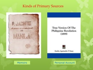 Repositories of Primary Sources, importance and Contributions.ppt