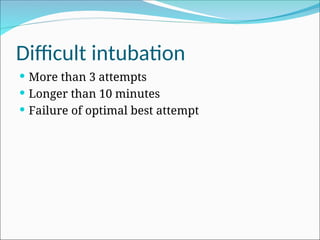 1.AIRWAY ASSESSMENT LOOK, LISTEN, FEEL: Mallampati, LEMON, neck ...