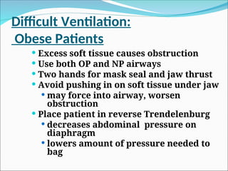1.AIRWAY ASSESSMENT LOOK, LISTEN, FEEL: Mallampati, LEMON, neck ...