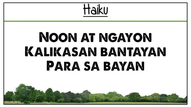 1. TANKU AT HAIKU-1.Grade 9-filipino-sy 2024-2025 | PPT