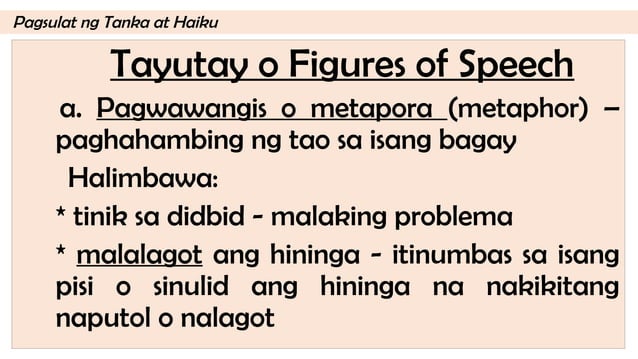 1. TANKU AT HAIKU-1.Grade 9-filipino-sy 2024-2025 | PPTX