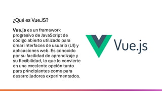 Frameworks de desarrollo: VueJS (Javascript) | PDF