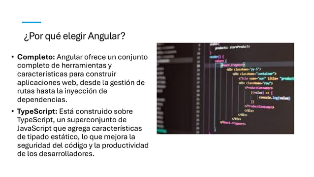 Frameworks De Desarrollo Angular Javascript Ppt 