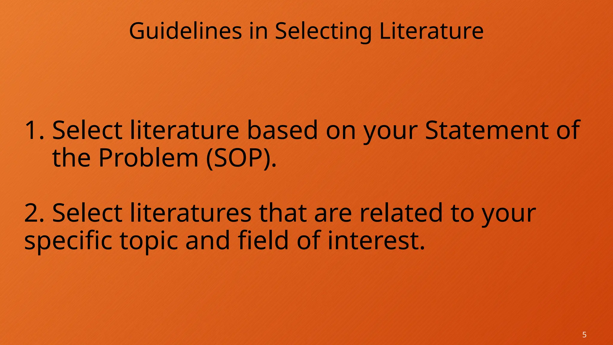1.pptx writing review of related literature | PPTX
