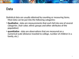 1. Introduction To Statistics in computing.pptx