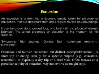 1.Tourism meaning & definition,elemts,& scope | PPT