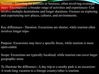 1.Tourism meaning & definition,elemts,& scope | PPT