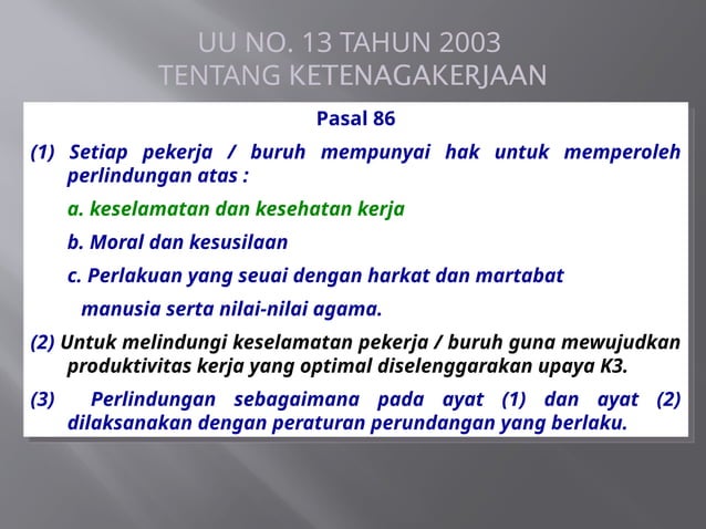 Penjelasan tentang KEBIJAKAN K3 Nasional.pptx