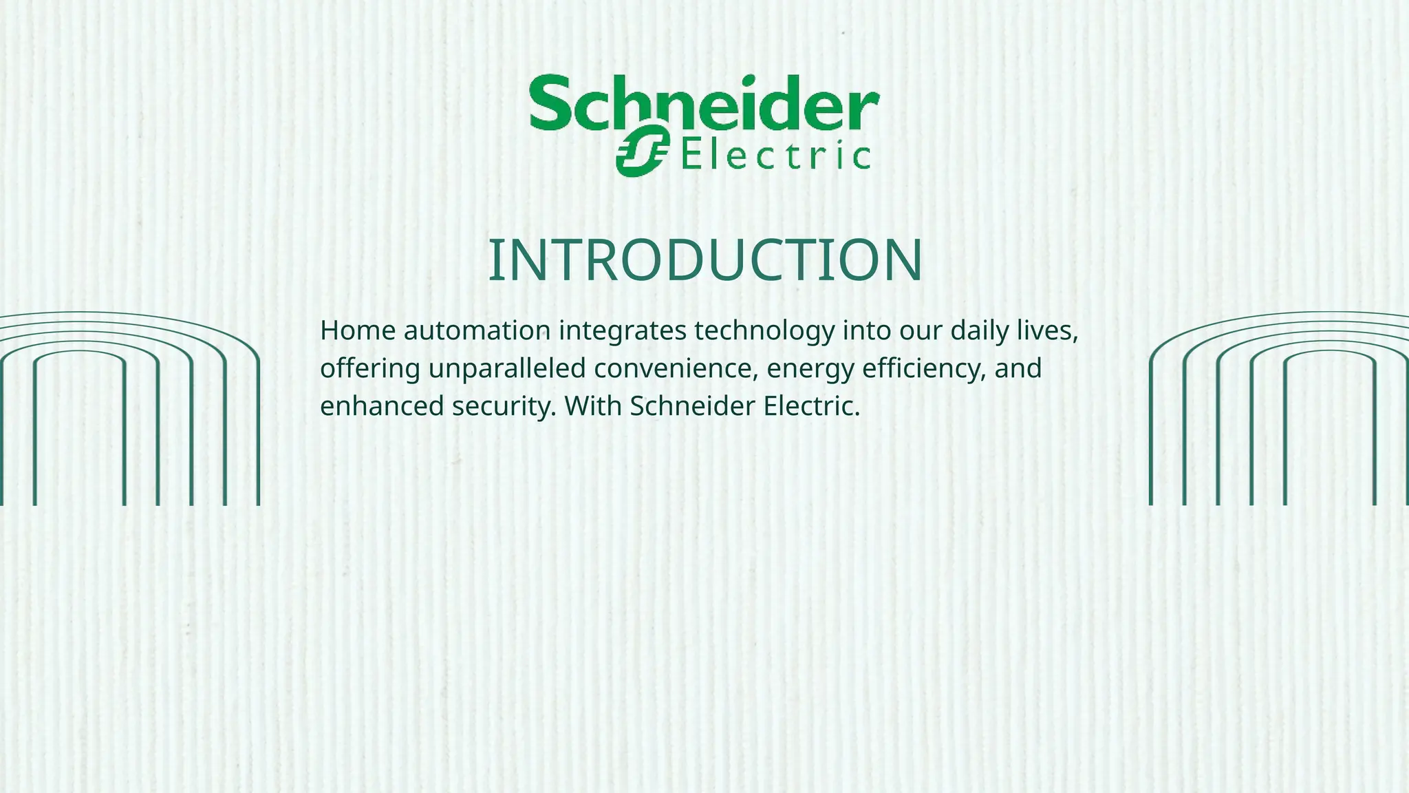 Home Automation | Schneider Electric Thailand | PPTX | Home Appliances | Home & Garden