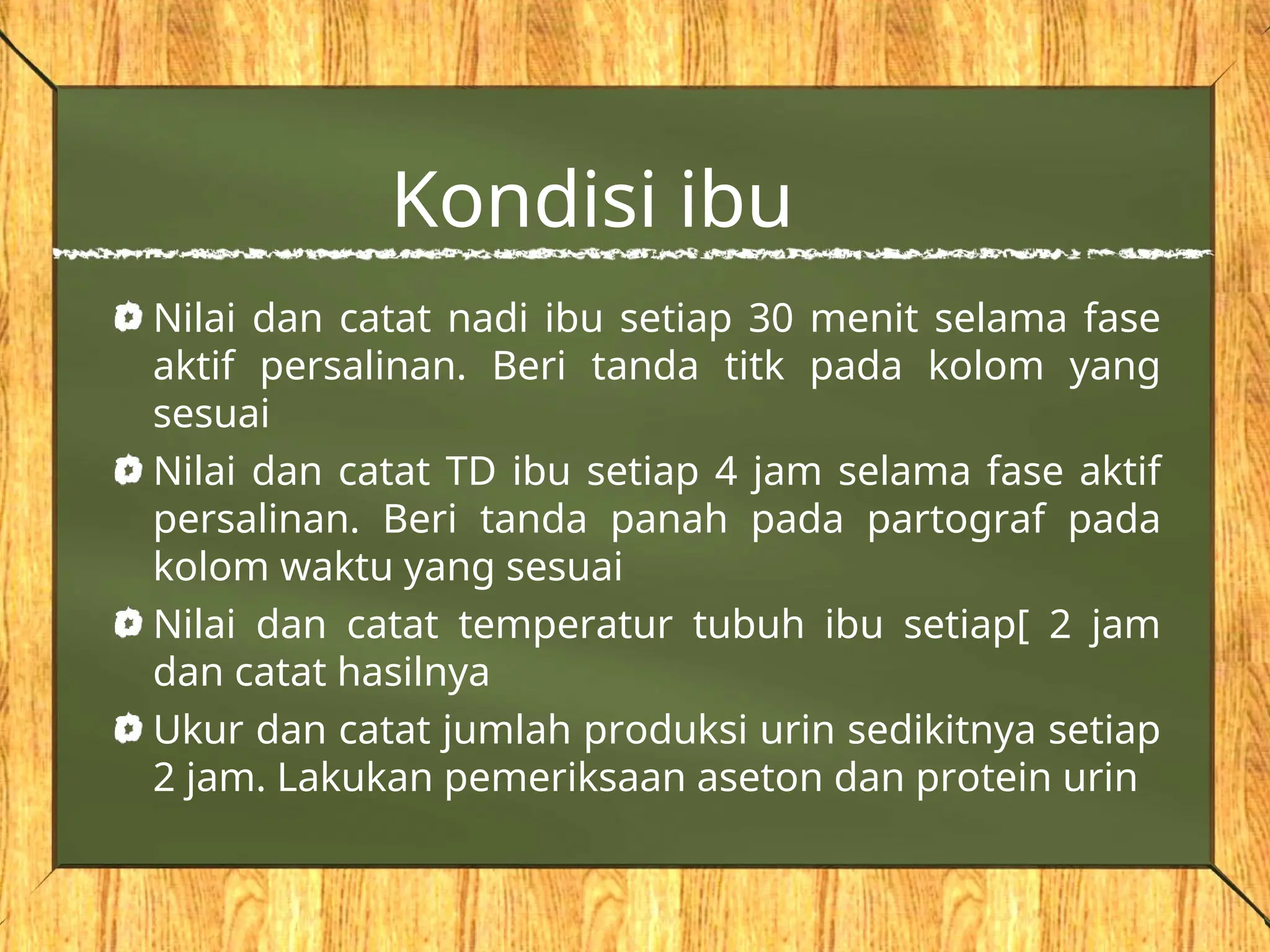 penggunaan partograf dalam persalinan ibu | PPT