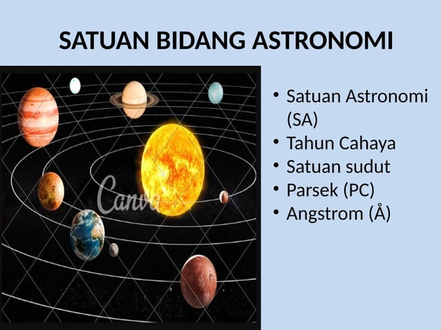 1. besaran dan satuan astronomi untuk persiapan olimpiade | PPT
