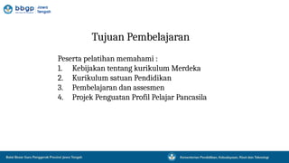 1. Pengenalan Implementasi Kurikum Merdeka Pada Tingkat Satuan ...