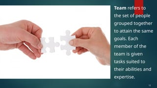 TEAM STRUCTURE AND DYNAMIC FOR ICTS.pptx