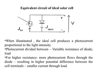 1.Introduction-Solar cell basics and working | PPTX