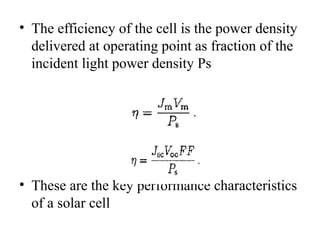 1.Introduction-Solar cell basics and working | PPTX