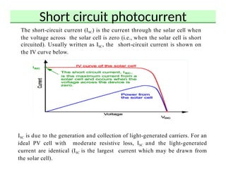 1.Introduction-Solar cell basics and working | PPTX