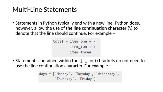 Basic Syntax of python thats help to.pptx | Free Download