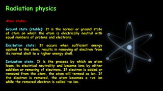 Radiation physics in dentistry and oral surgery | PPTX