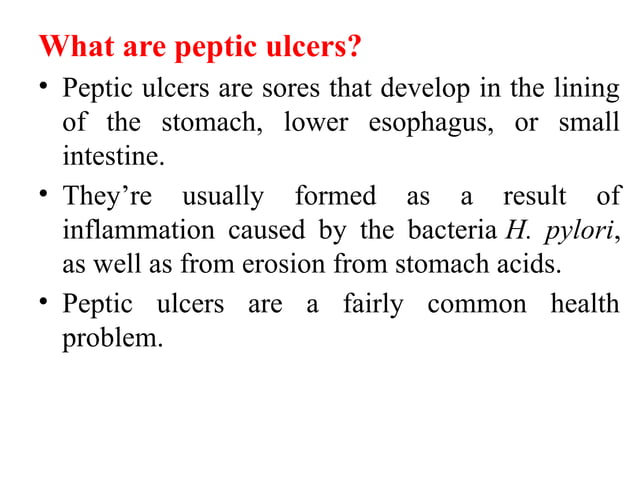 1. Peptic ulcer (6).pptxcogxjfzkgskgsigdot | PPT