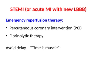 Acute Coronary Syndrome lecture in cardiology | PPTX