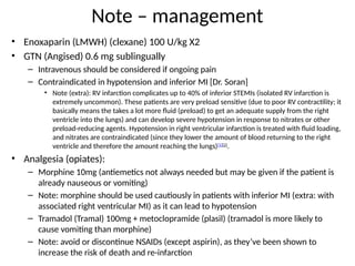 Acute Coronary Syndrome lecture in cardiology | PPTX