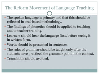 1. Pre-method era, method era, and post-method era of English Language ...