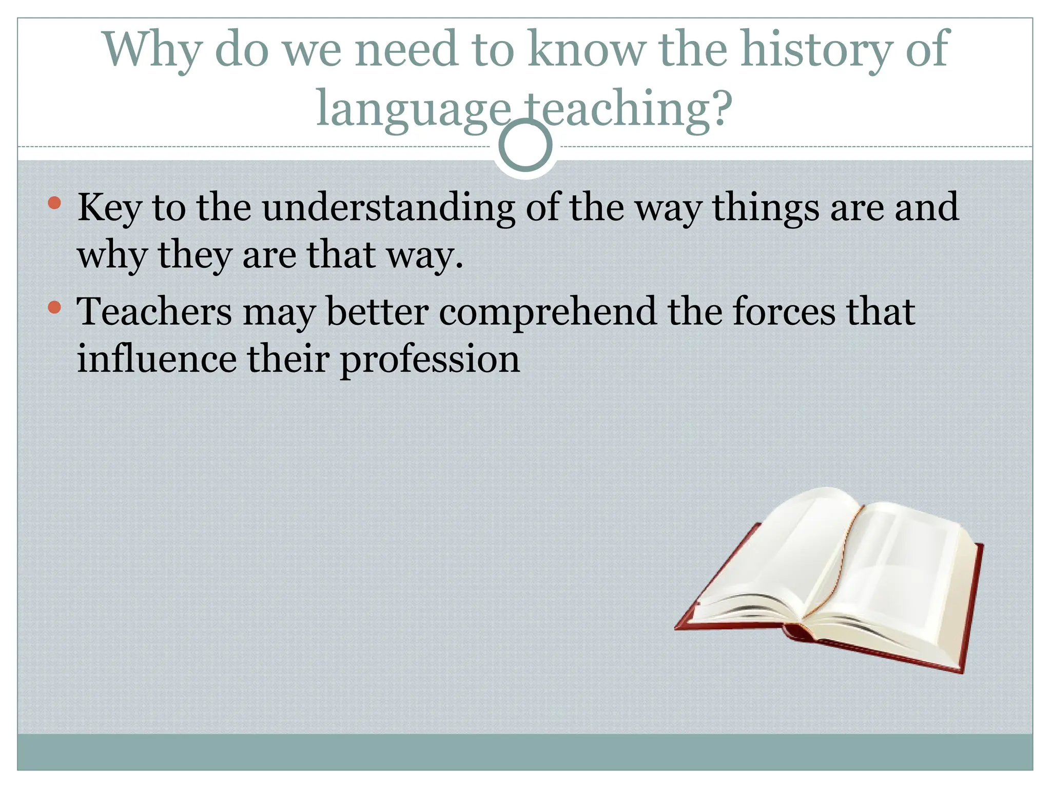1. Pre-method era, method era, and post-method era of English Language ...
