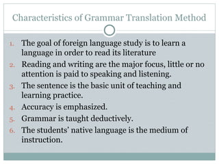 1. Pre-method era, method era, and post-method era of English Language ...