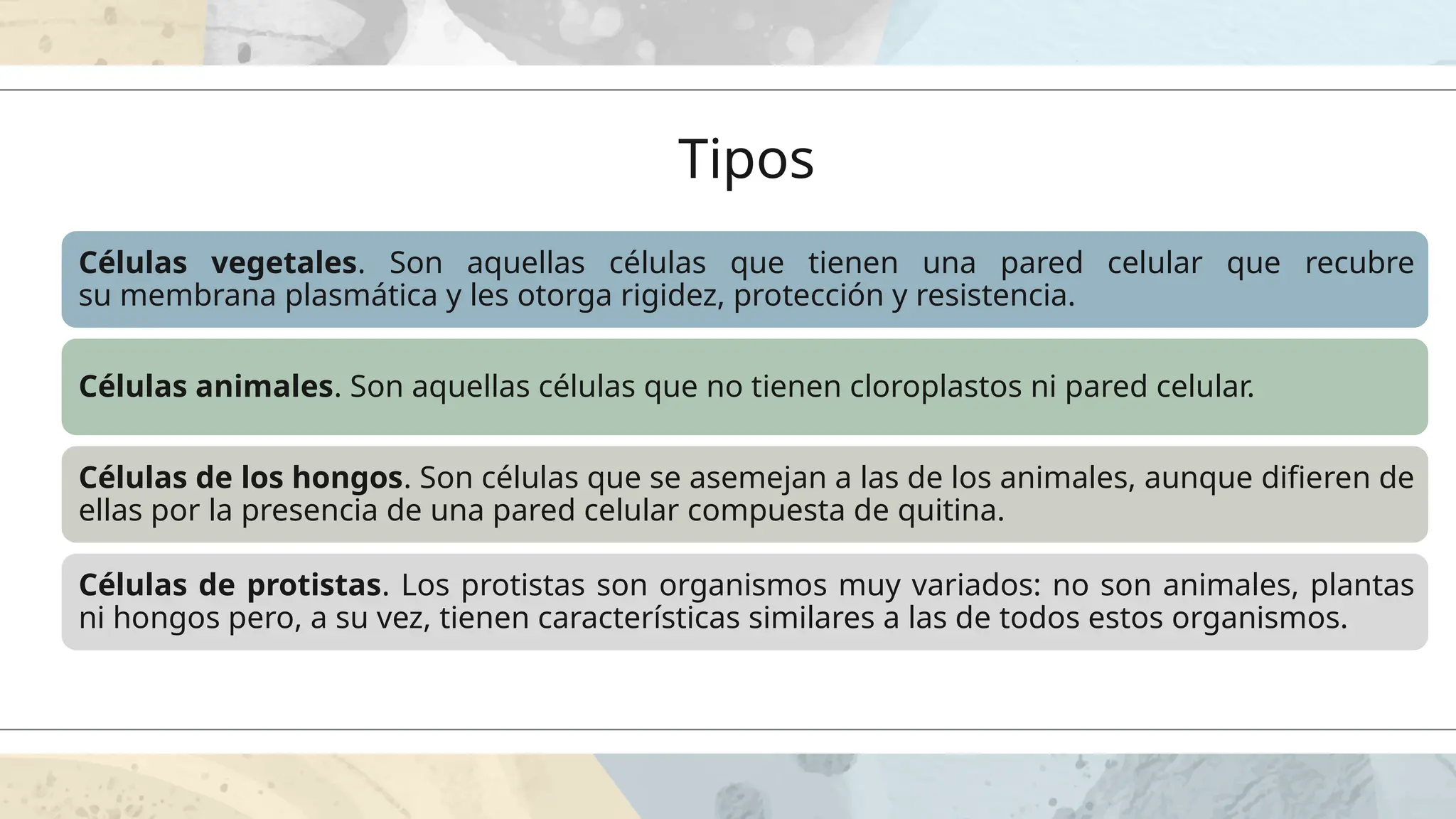 CONCEPTOS BASICOS DE CELULAS Y PROPIEDADES | PPTX