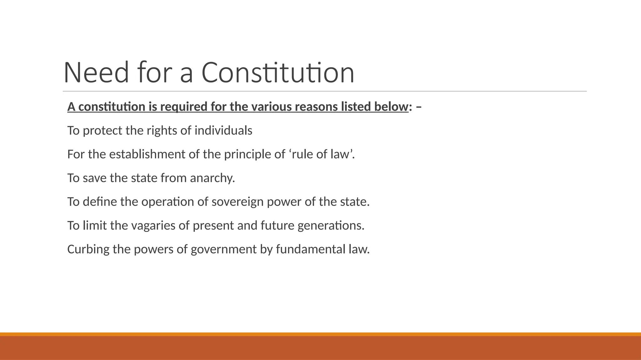 meaning, types and classification of constitution.pptx