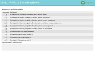 1.5 Workbook.pptx....................... | PPTX | Operating Systems | Computer Software and ...