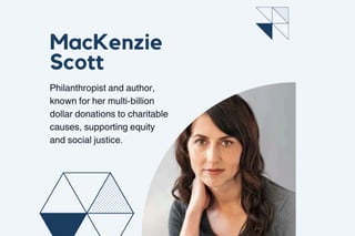 Leading with Heart: MacKenzie Scott's Philanthropic Journey | PPT