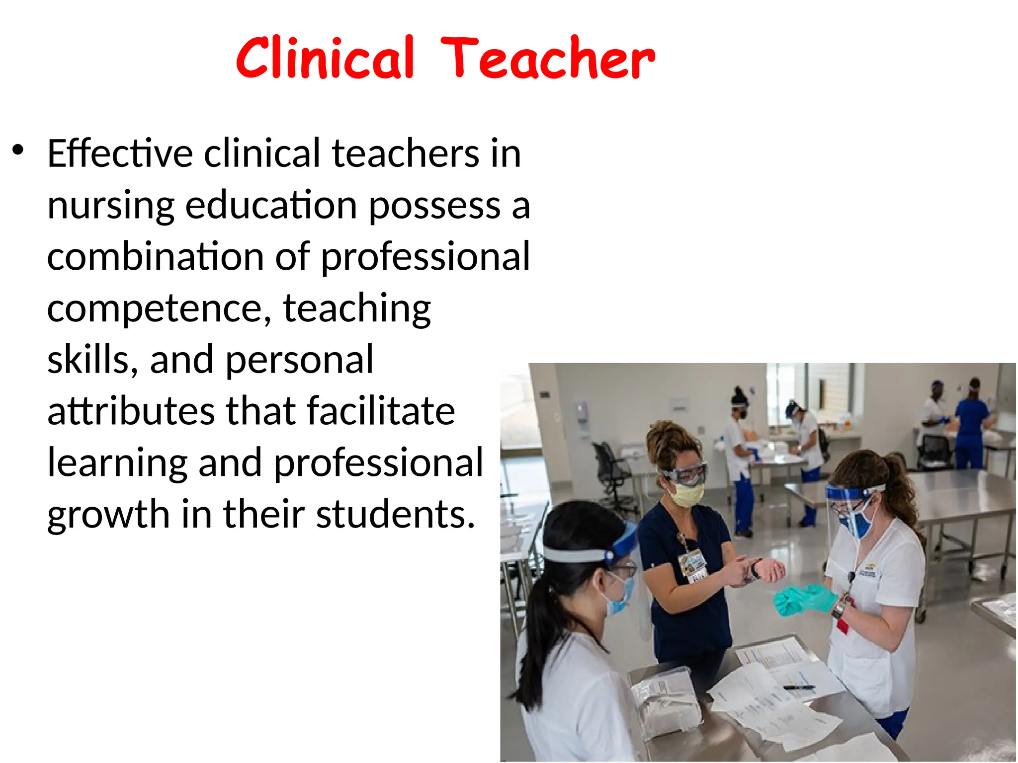 1.Clinical Learning Environment.pptx Nursing education | PPTX