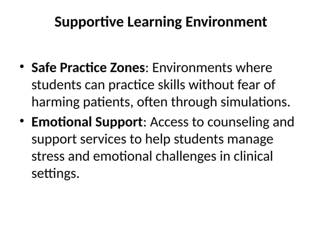 1.Clinical Learning Environment.pptx Nursing education | PPTX