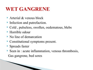1.7.gangrene. Macroscopic death of tissue | PPT