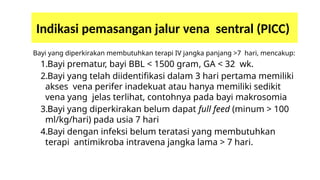 Tatalakasana Pemasangan Percutaneus Insertion Central Catheter (PICC) | PPTX